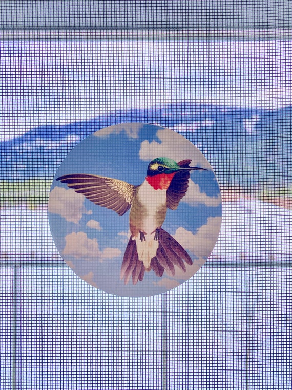 Retractable Screen Door Decals 6 per Pack Prevent | Etsy