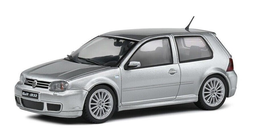 Solido 1:43 Scale Volkswagen Mk4 Golf R32 Reflex Silver - Etsy