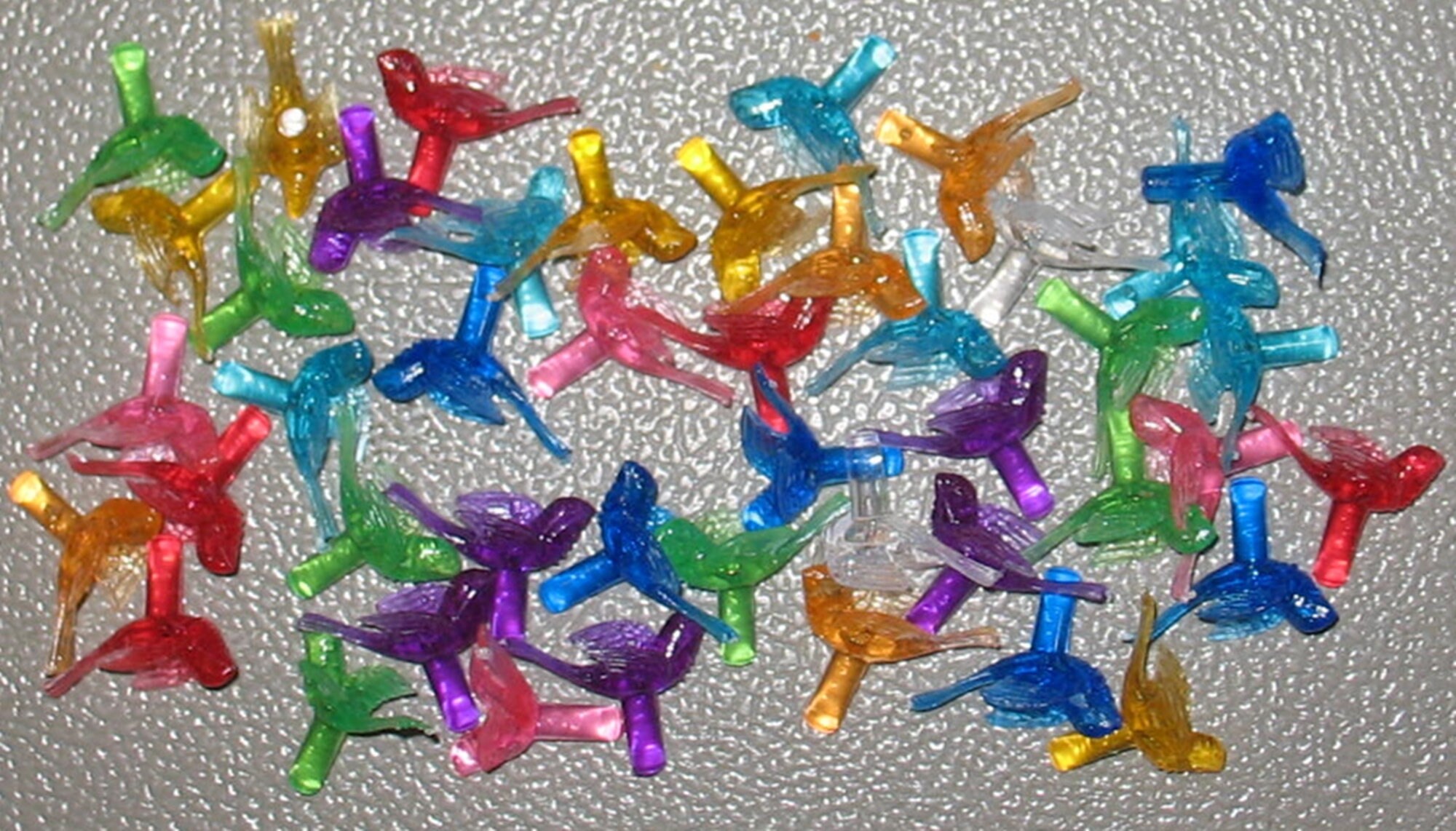 20 Medium Textured Turtle Doves Mixed Colors for Vintage or New Ceramic ...