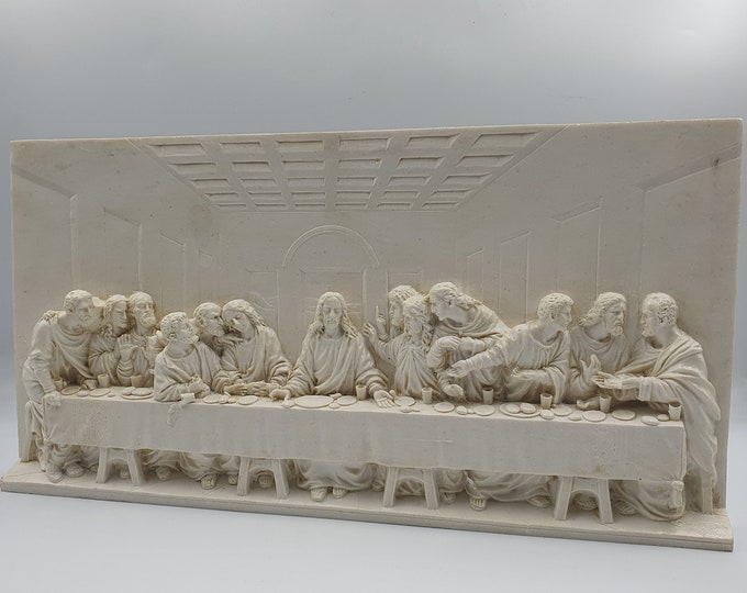 The Last Supper 3D Marble Wall Hanging Art - Etsy