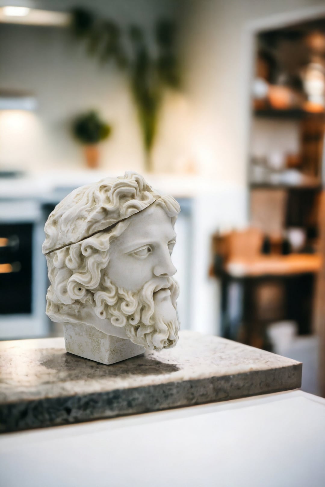 Zeus Marble Dust Sculpture Museum Quality Replica of the - Etsy