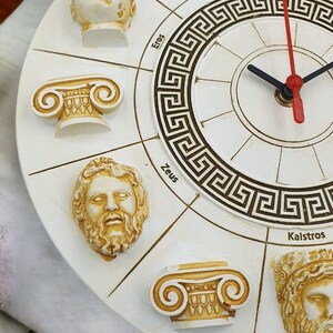 Ancient Greece Wall Clock - Etsy