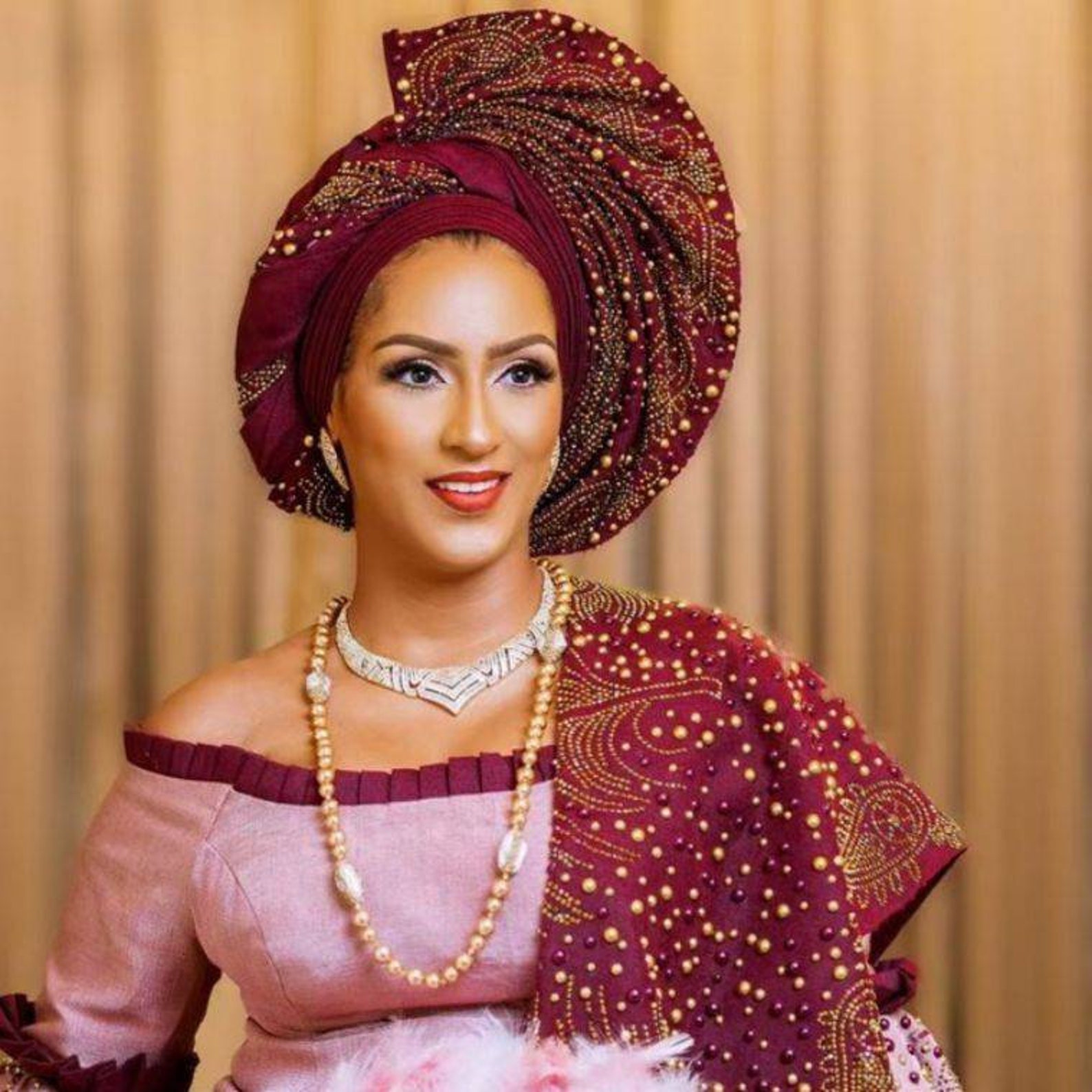 Autogele Pretie Gele Ready to Wear Autogele Gele Headgear - Etsy