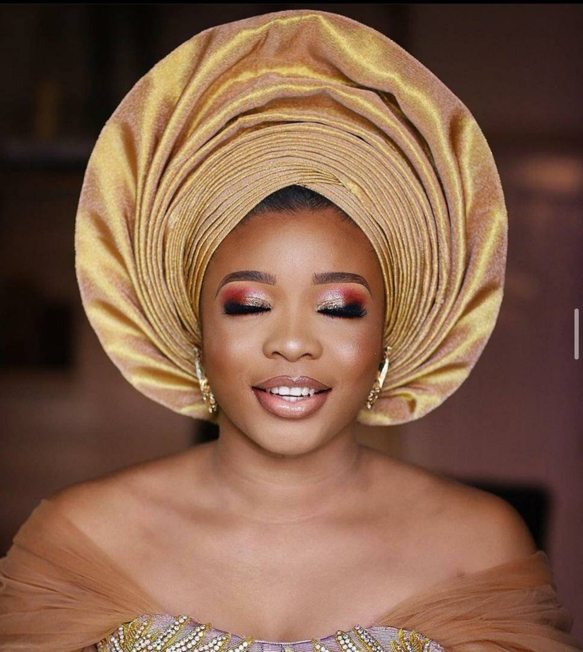 Autogele Pretie Gele Ready to Wear Autogele Gele Headgear - Etsy