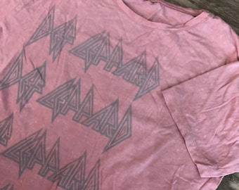 Pink Def Leppard Shirt - Etsy