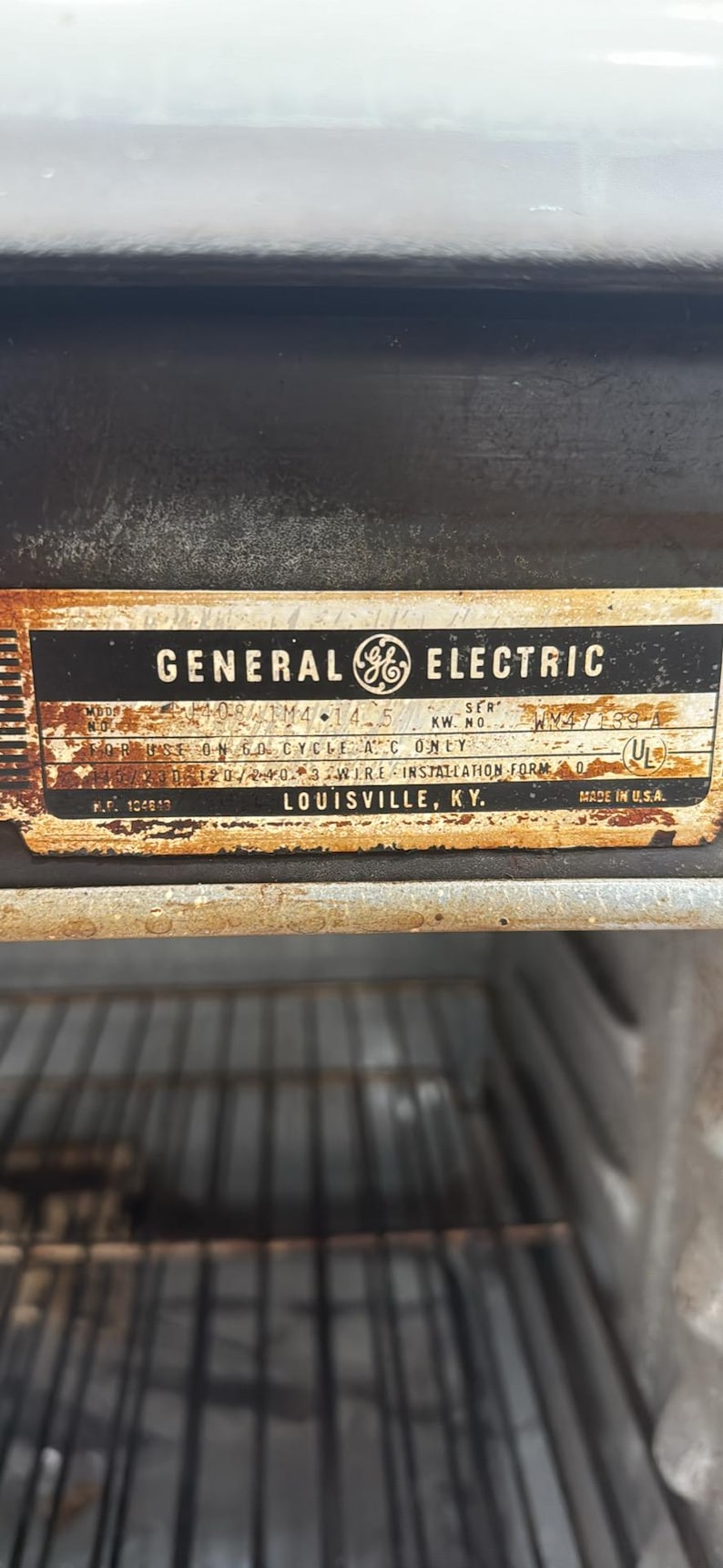 1950s GE Vintage Electric Stove and Double Oven Automatic Calrod - Etsy