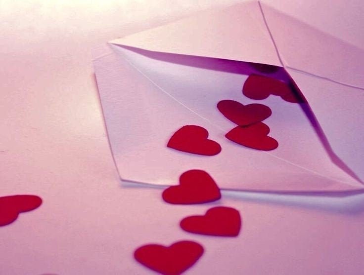 Channeled Love Letter - Photo/written - Etsy