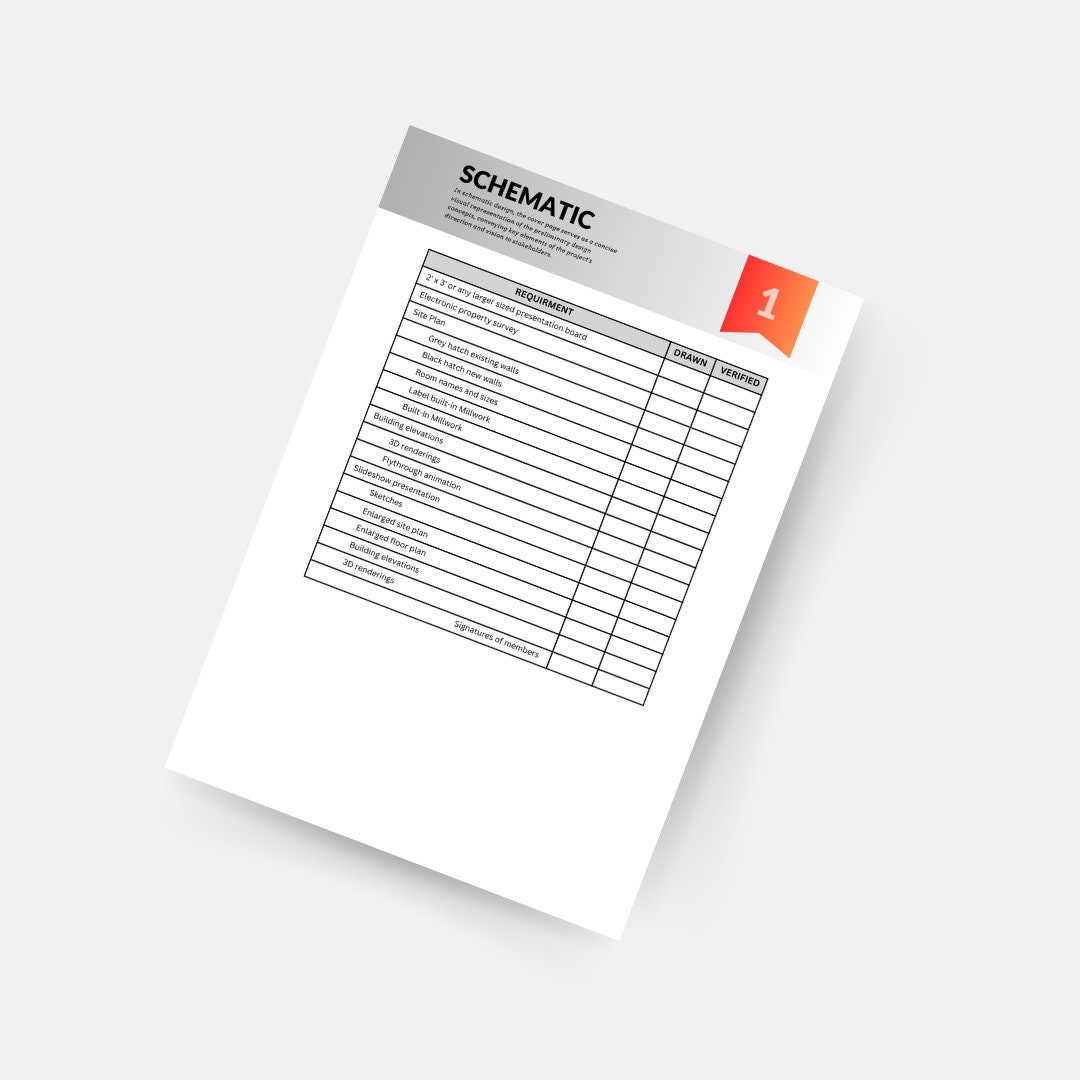 Architecture Schematic Plan Checklist Architecture Template for ...
