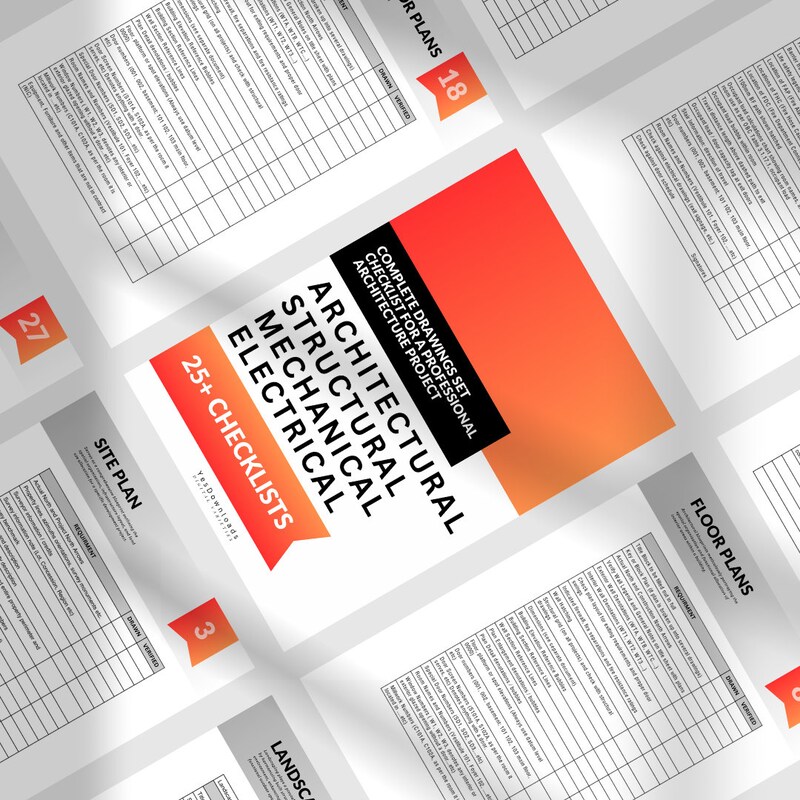 Architecture Drawing Template - Etsy