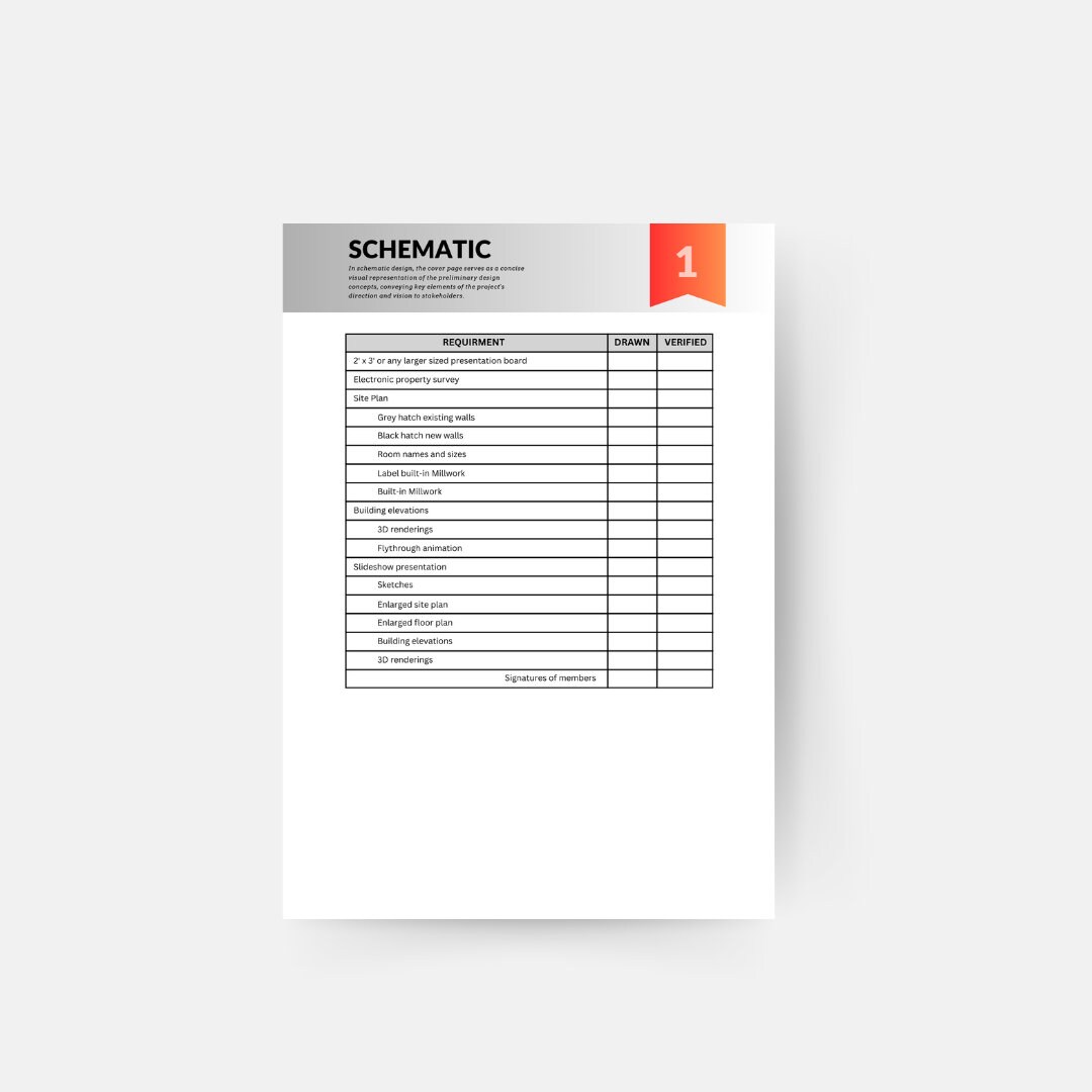 Architecture Schematic Plan Checklist Architecture Template for ...