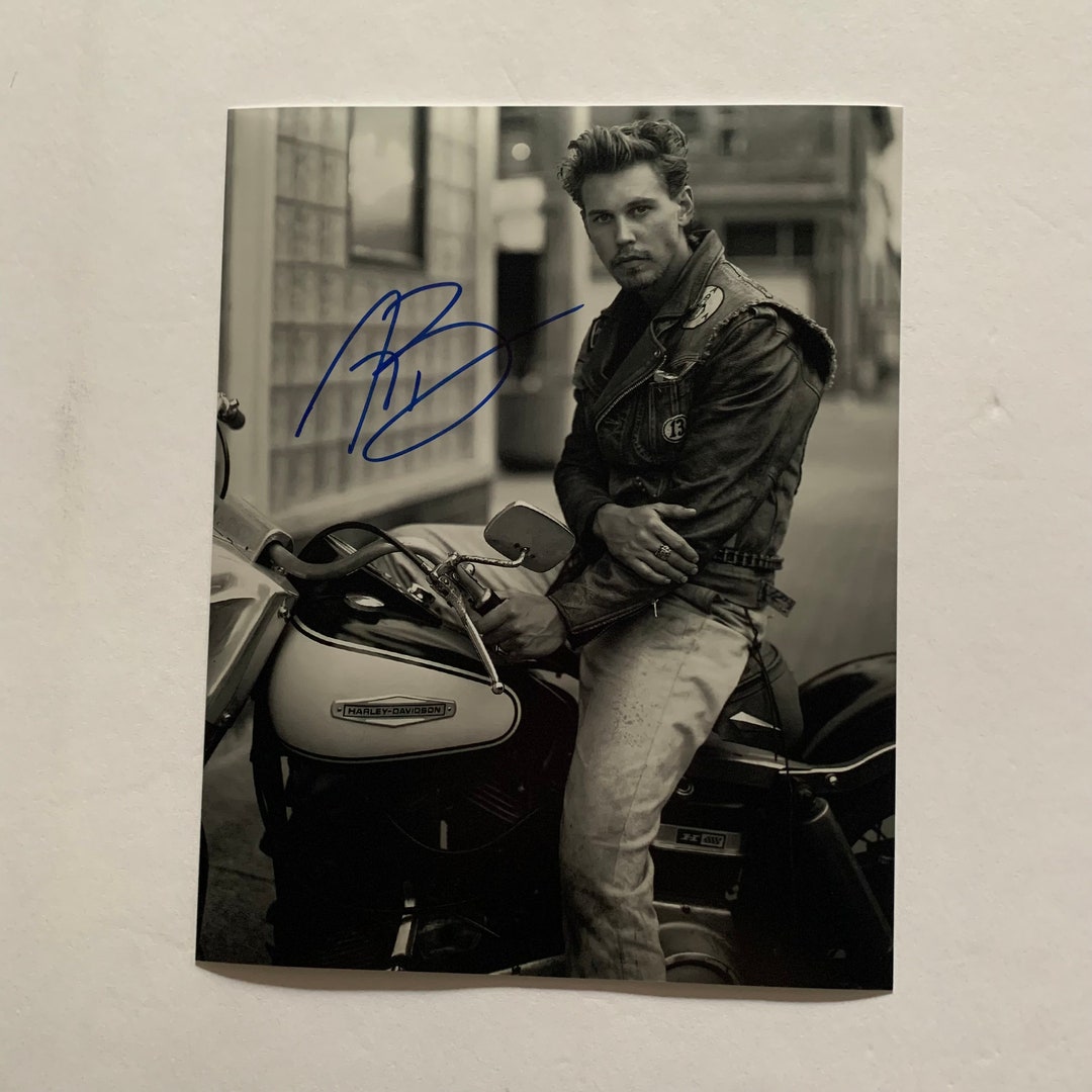 Austin Butler Signed 8x10 Photo Bikeriders Movie B - Etsy