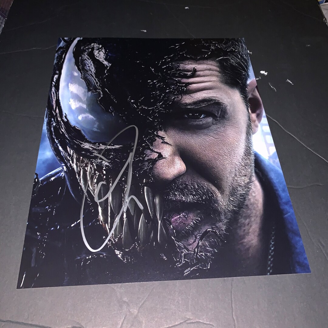 Tom Hardy Signed 11x14 Photo Venom A - Etsy