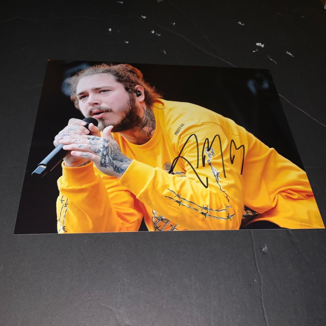Post Malone Signed Hip Hop 8x10 Photo H - Etsy