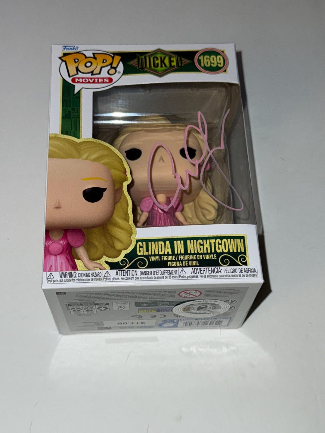 Ariana Grande Signed Wicked Movie Glinda Funko Pop Toy - Etsy