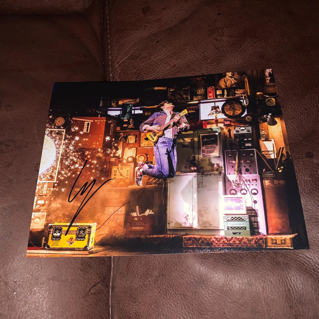 Casey Likes Signed Back to the Future Broadway Marty Mcfly 8x10 Photo A ...