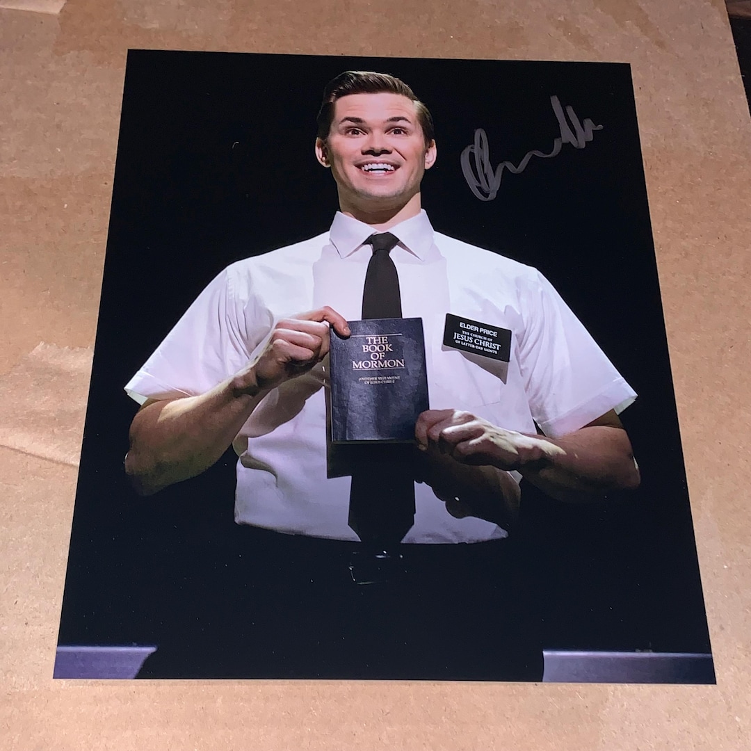 Andrew Rannells Signed Book of Mormon Elder Price Broadway 8x10 Photo A ...