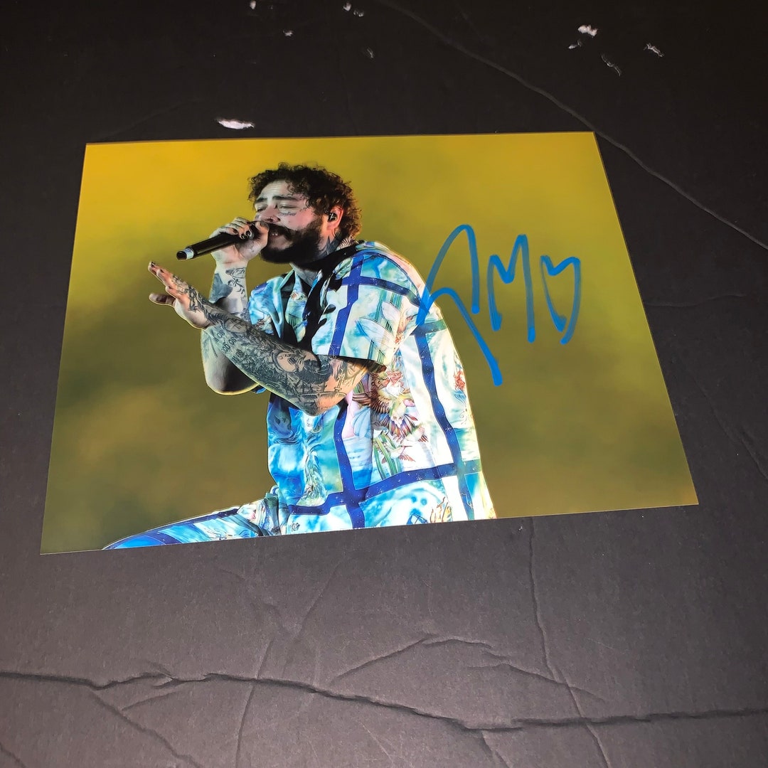 Post Malone Signed Hip Hop 8x10 Photo B - Etsy