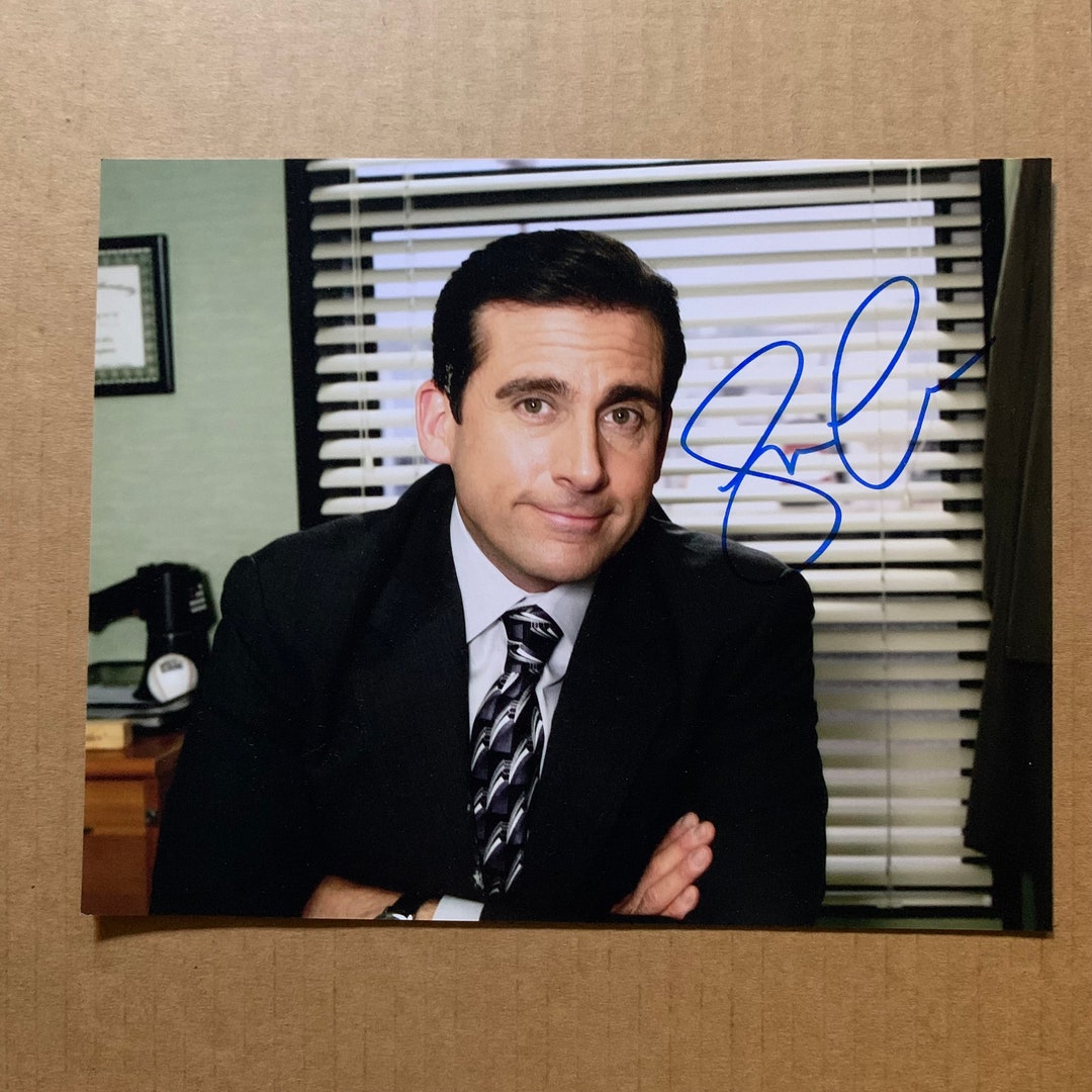 Steve Carell Signed the Office Michael Scott 8x10 Photo - Etsy