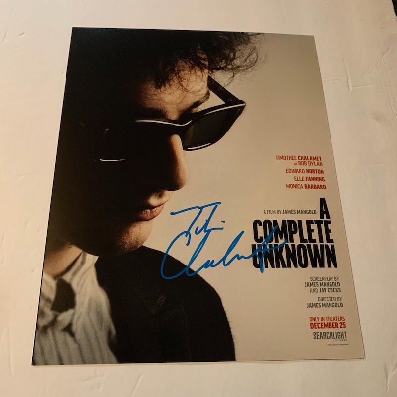 A Complete Unknown Movie Poster - Etsy