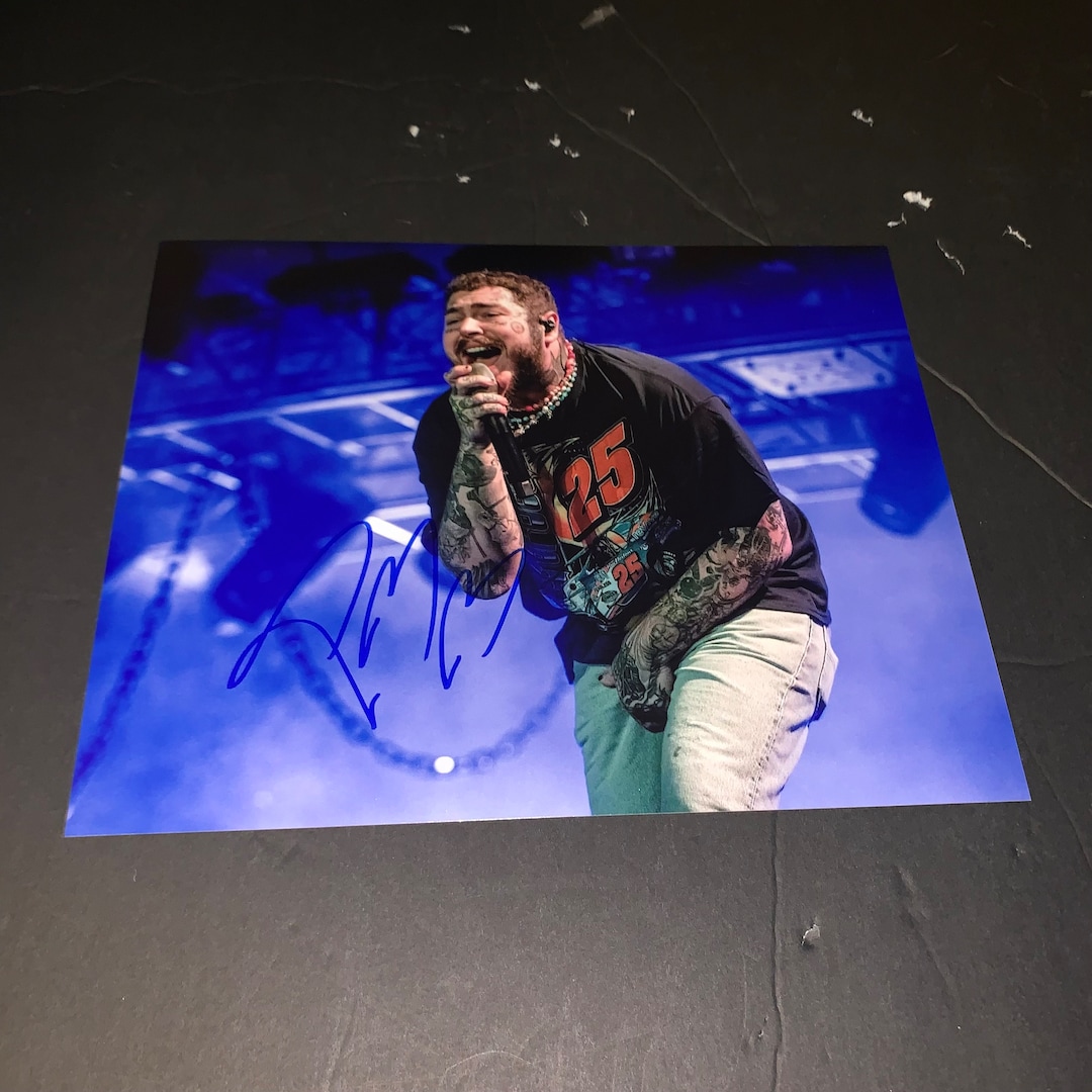 Post Malone Signed Hip Hop 8x10 Photo D - Etsy