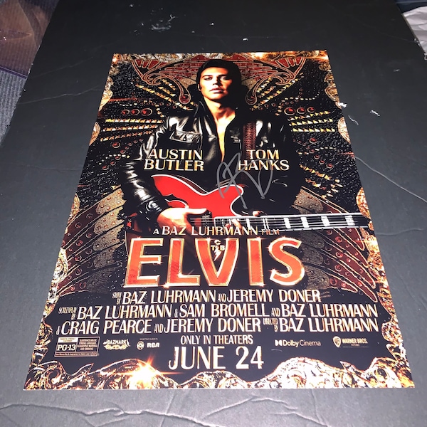 Elvis Poster Austin Butler - Etsy