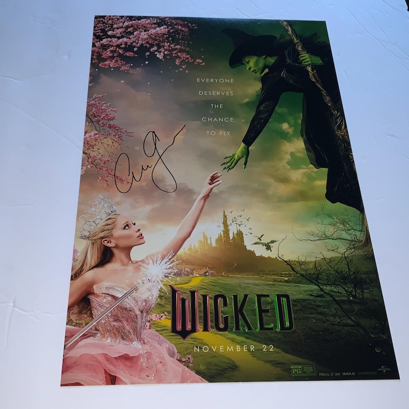 Wicked Signed Poster - Etsy