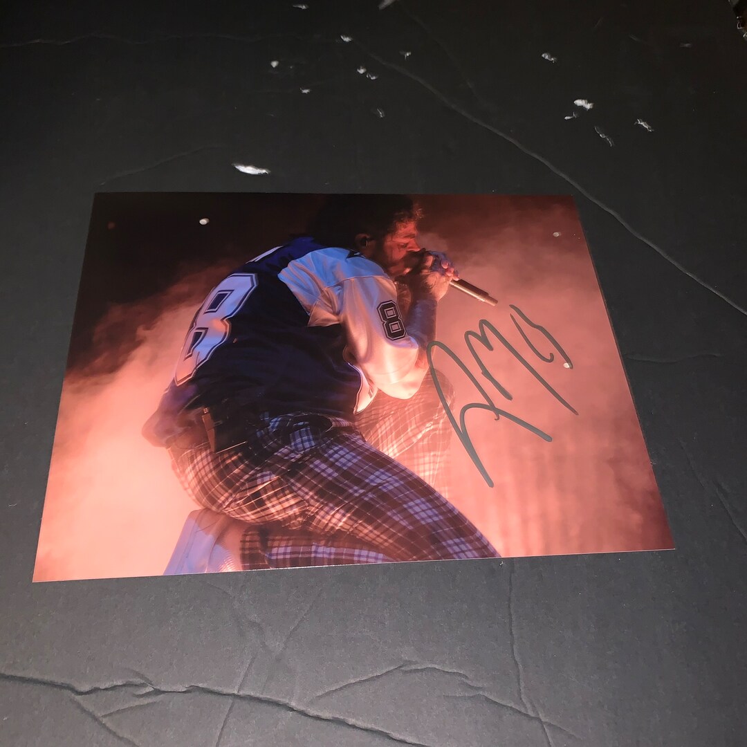 Post Malone Signed Hip Hop 8x10 Photo I - Etsy