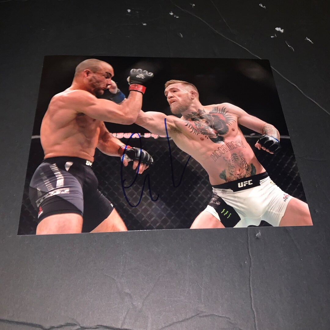 Connor Mcgregor Signed UFC Fighter 8x10 Photo - Etsy