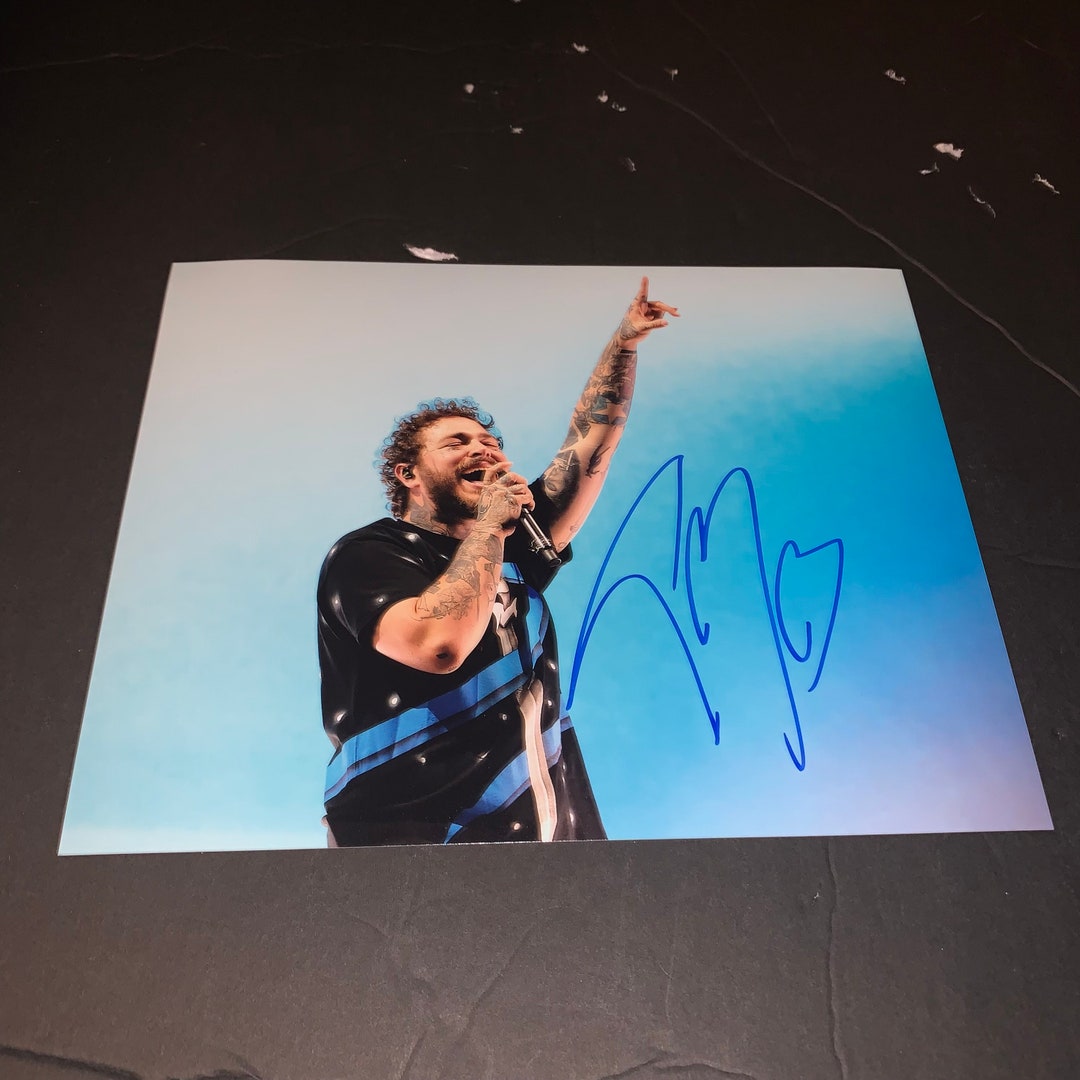 Post Malone Signed Hip Hop 8x10 Photo E - Etsy