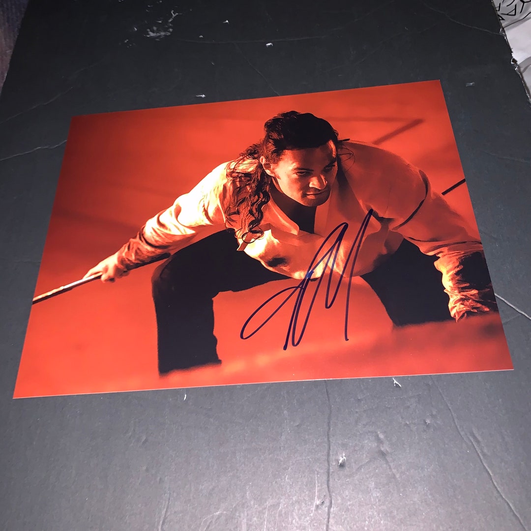 Jason Momoa Signed 11x14 Photo Dune Duncan Idaho Aquaman DC Justice ...