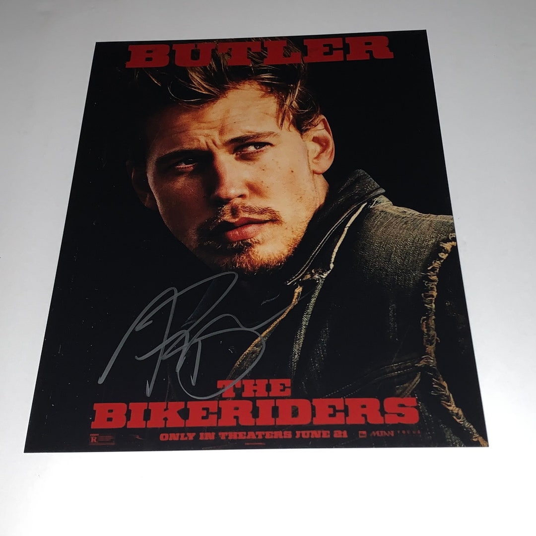 Austin Butler Signed 11x14 Photo Bikeriders Movie Poster - Etsy