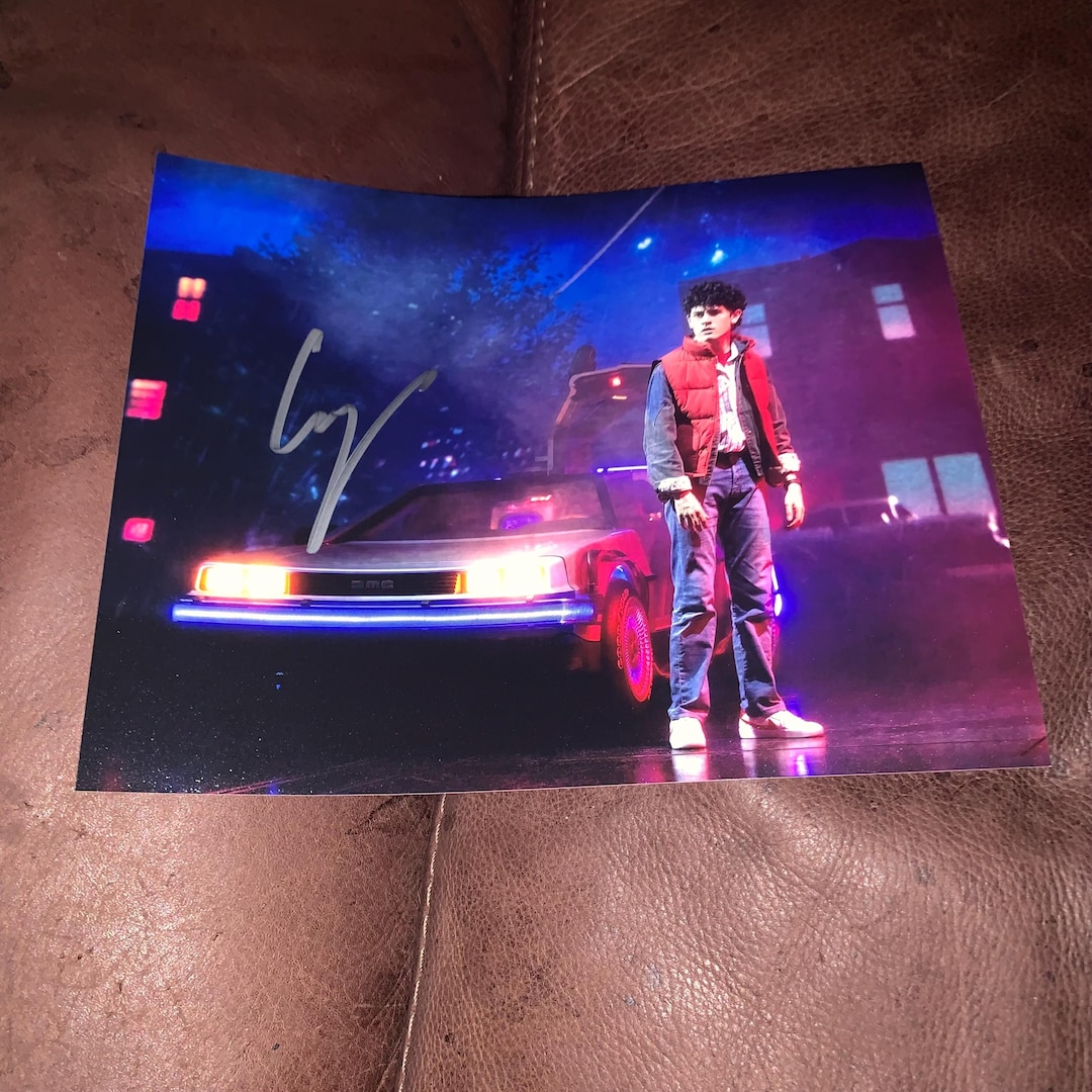 Casey Likes Signed Back to the Future Broadway Marty Mcfly 8x10 Photo ...