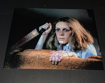 Jamie Lee Curtis Autographed Signed Halloween 8x10 Photo - Etsy UK