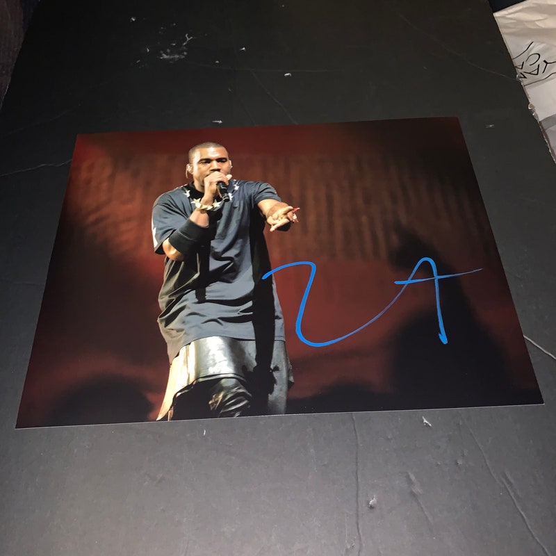Kanye West Signed - Etsy