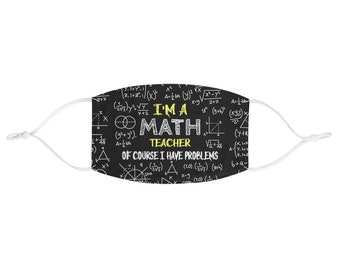 Math Face Mask - Etsy
