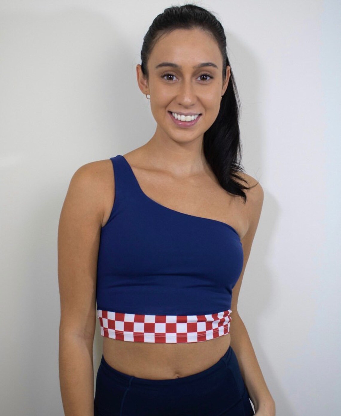 Croatia Checkered Crop Top Croatia Tank Top Croatia Flag - Etsy