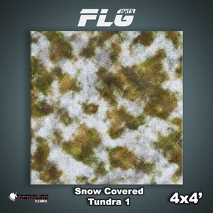 FLG Mats: Snow Covered Tundra 1 - Etsy
