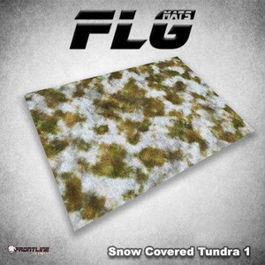 FLG Mats: Snow Covered Tundra 1 - Etsy