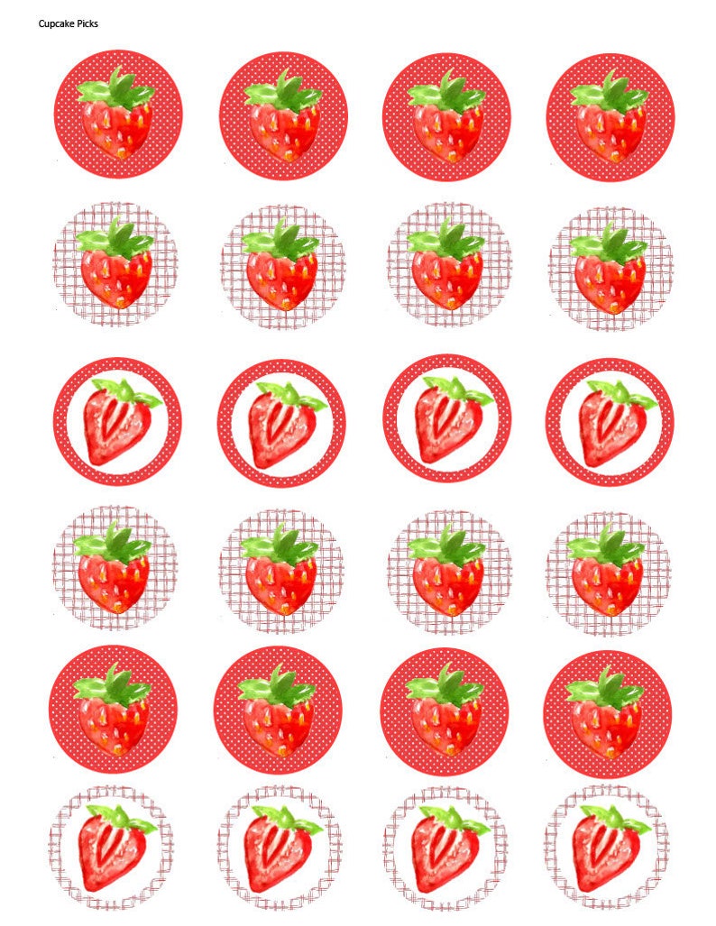 Summer Strawberry Party Pack - Etsy