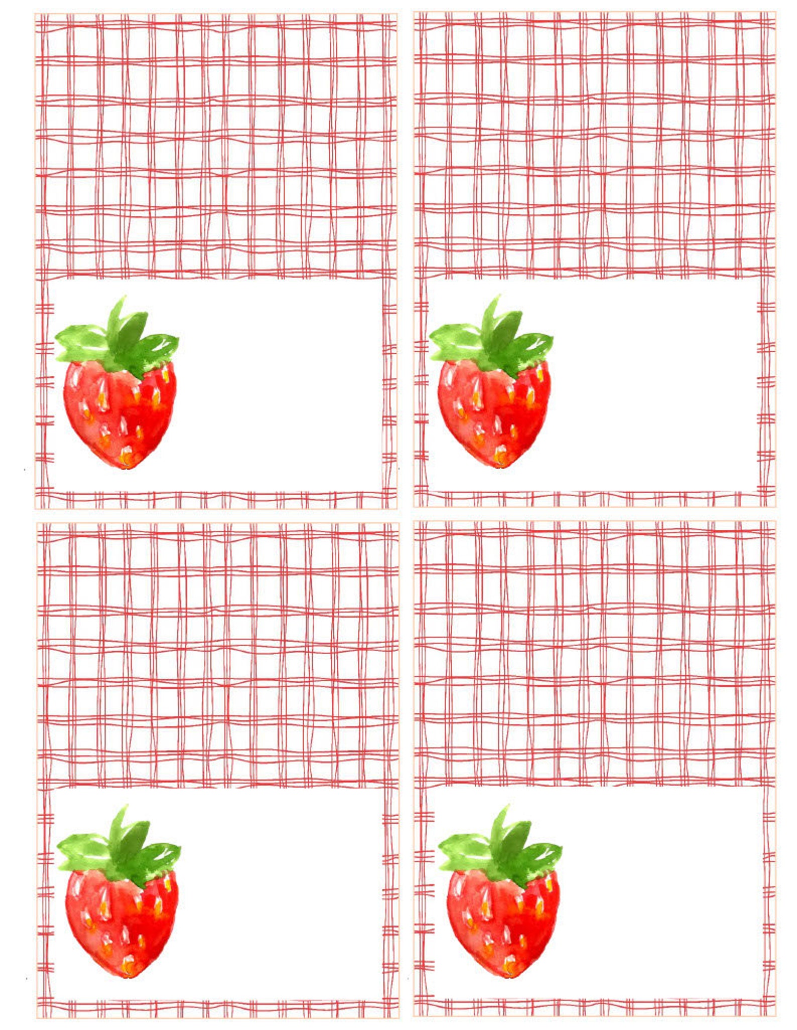 Summer Strawberry Party Pack - Etsy
