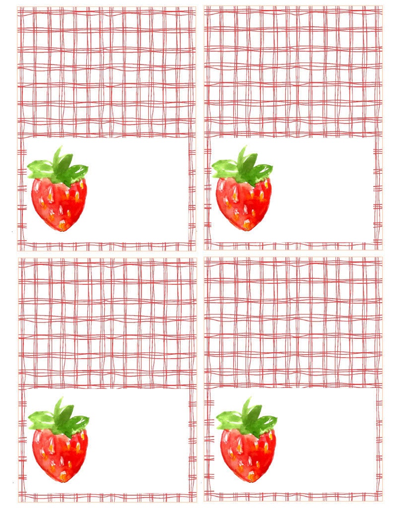 Summer Strawberry Party Pack - Etsy