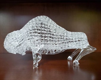 Crystal Buffalo Figurine - Etsy