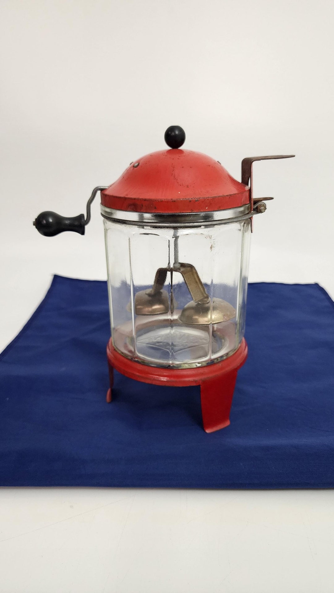 1940's Wolverine Toy Washing Machine Red Metal and Glass - Etsy