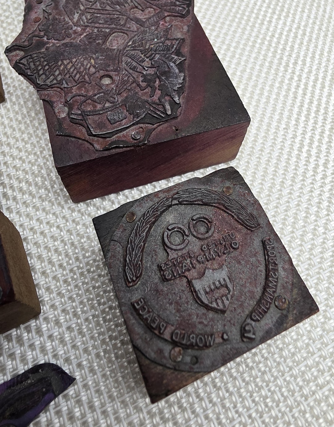 Antique Printing Blocks Stamps Types. Sets. - Etsy