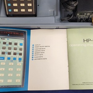 Working! HP-35 Scientific Pocket Calculator Set - Etsy