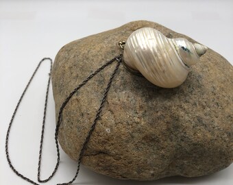 Snail Shell Necklace | Etsy