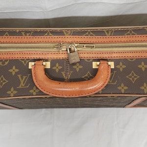 Vintage Louis Vuitton Designer Racket Luggage Travel Case - Etsy