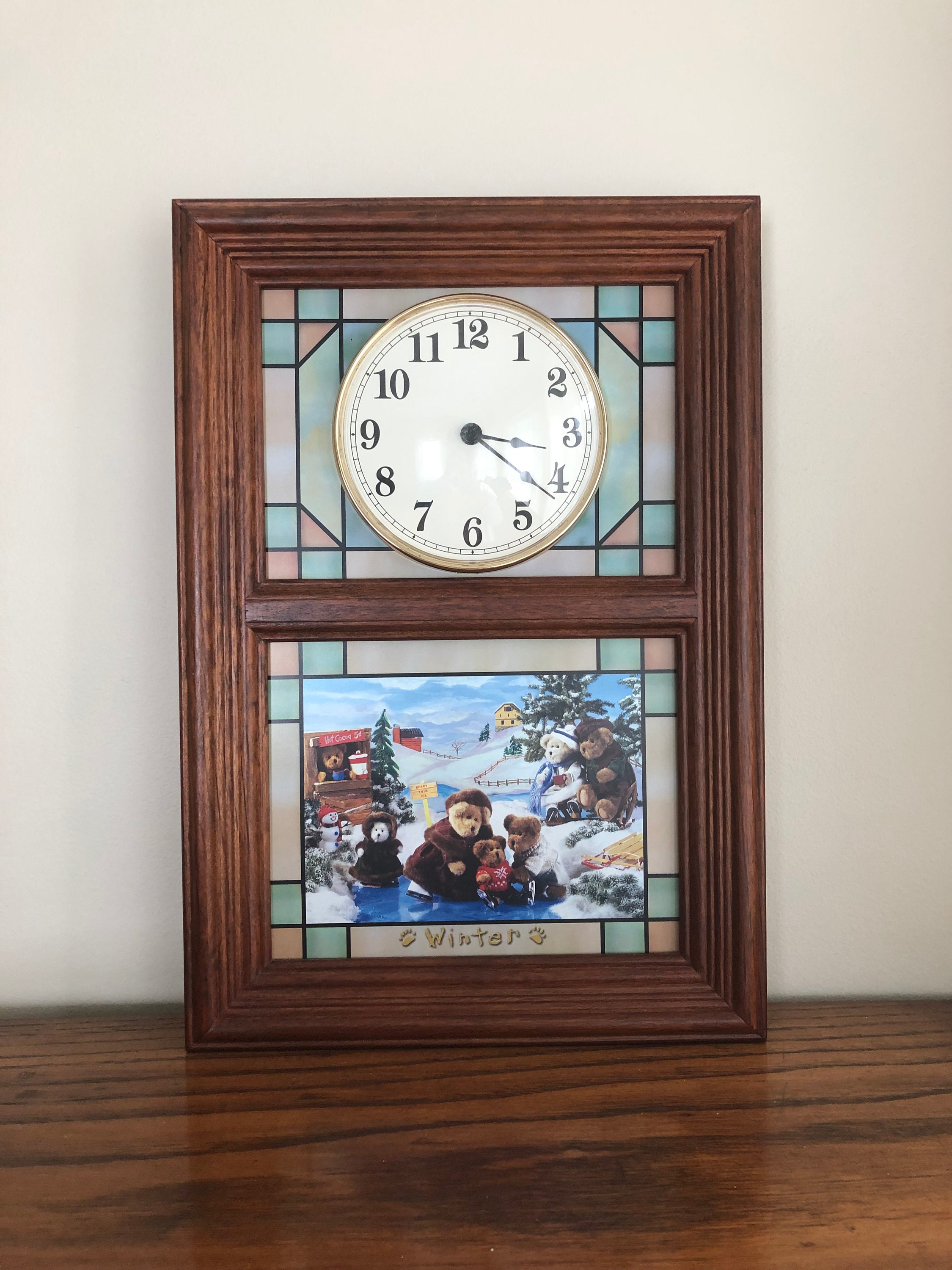 Boyds Bear Clock - Etsy