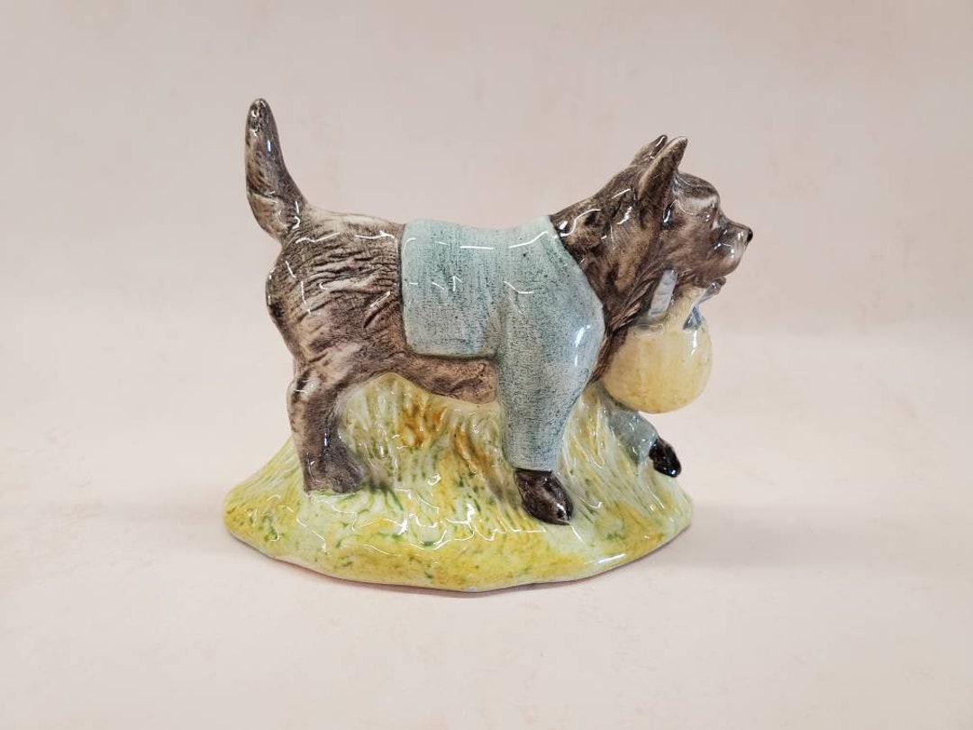 Royal Albert Beatrix Potter John Joiner Terrier Dog Figurine - Etsy