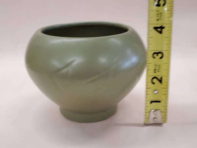 Mccoy Angel Fish Floraline Pottery Matte Drab Green - Etsy